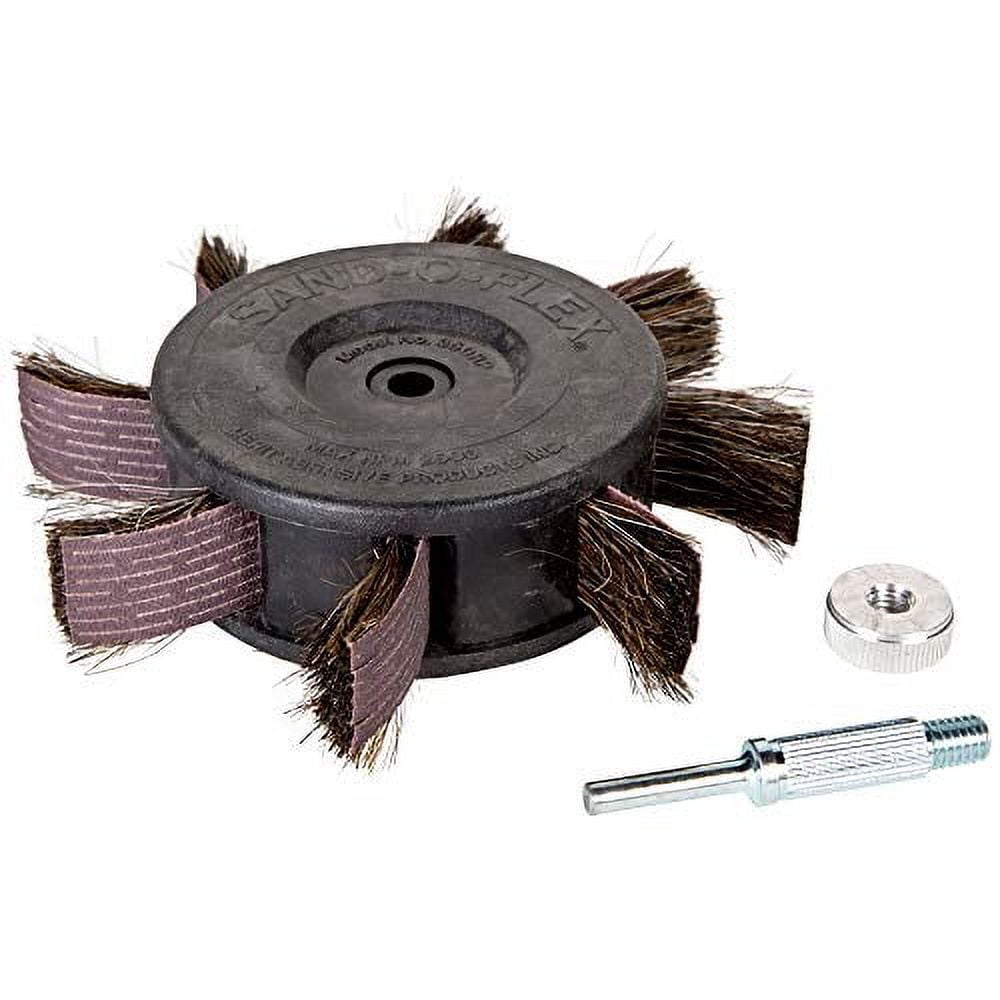 Sand-O-Flex Accessories - 350-rp plastic hub 1/4"sk sand-o-flex wheel ...