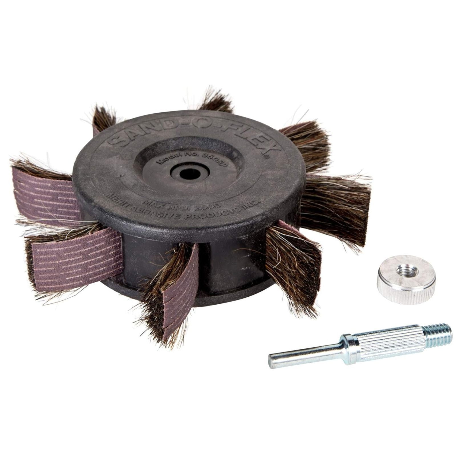 Sand-O-Flex Accessories - 350-rp plastic hub 1/4"sk sand-o-flex wheel ...