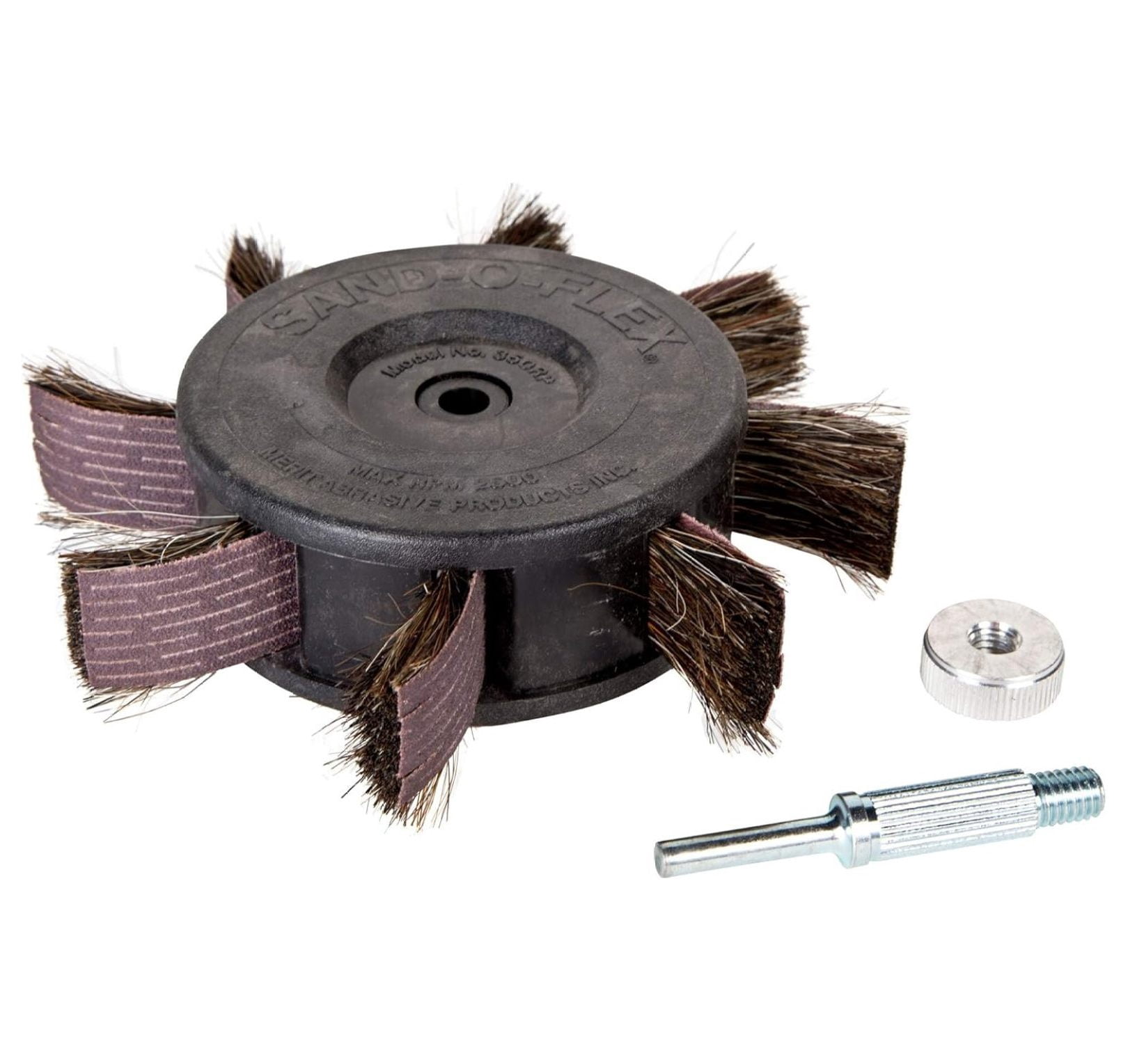 Sand-O-Flex Accessories - 350-rp plastic hub 1/4"sk sand-o-flex wheel ...
