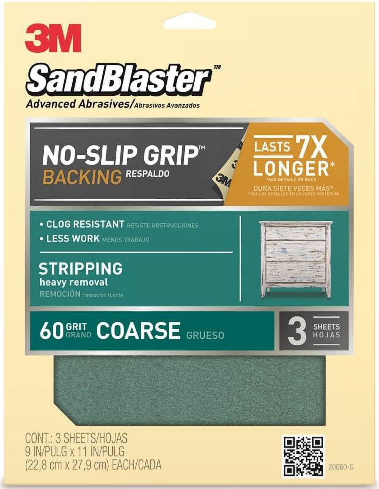 Sandpaper Pntr Crs 9x11in 60 - Walmart.com