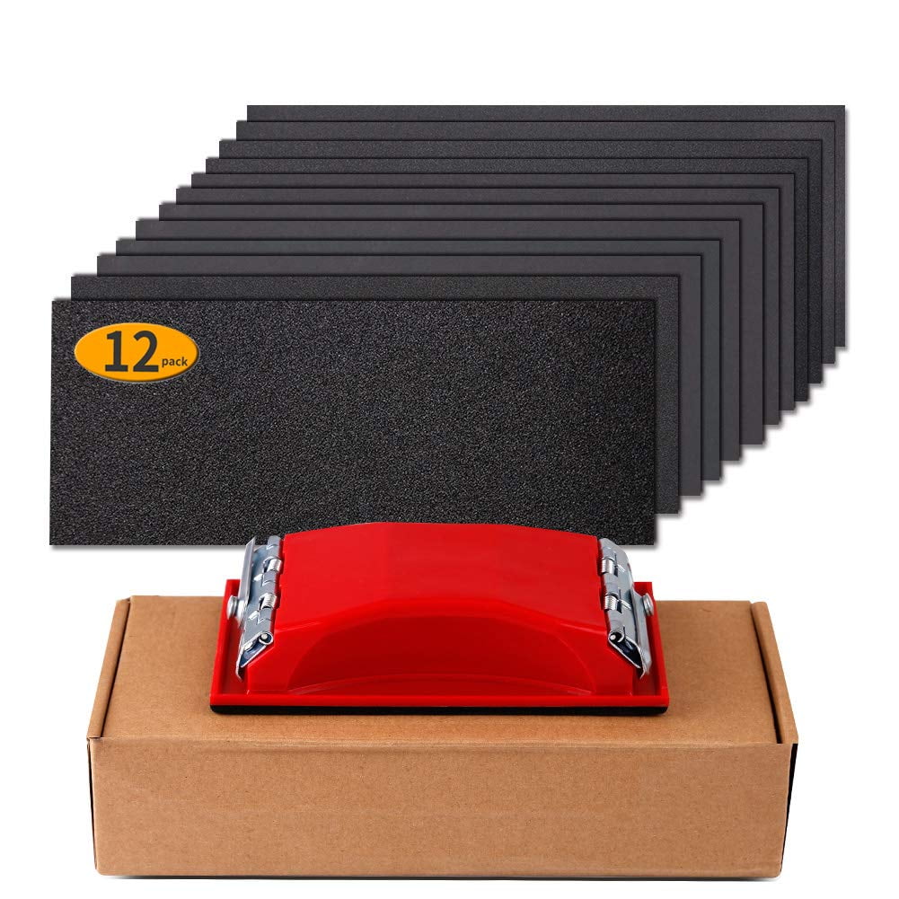 Sand Paper, 120 to 2500 Fine Grit Sandpaper Assortment Pack with ...