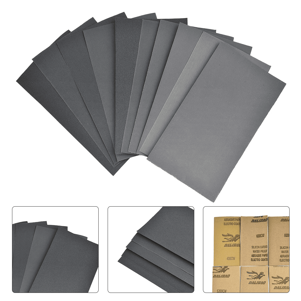 Sand Paper, 15 PCS Sandpaper, 400 to 3000 Assorted Grit Sandpaper ...