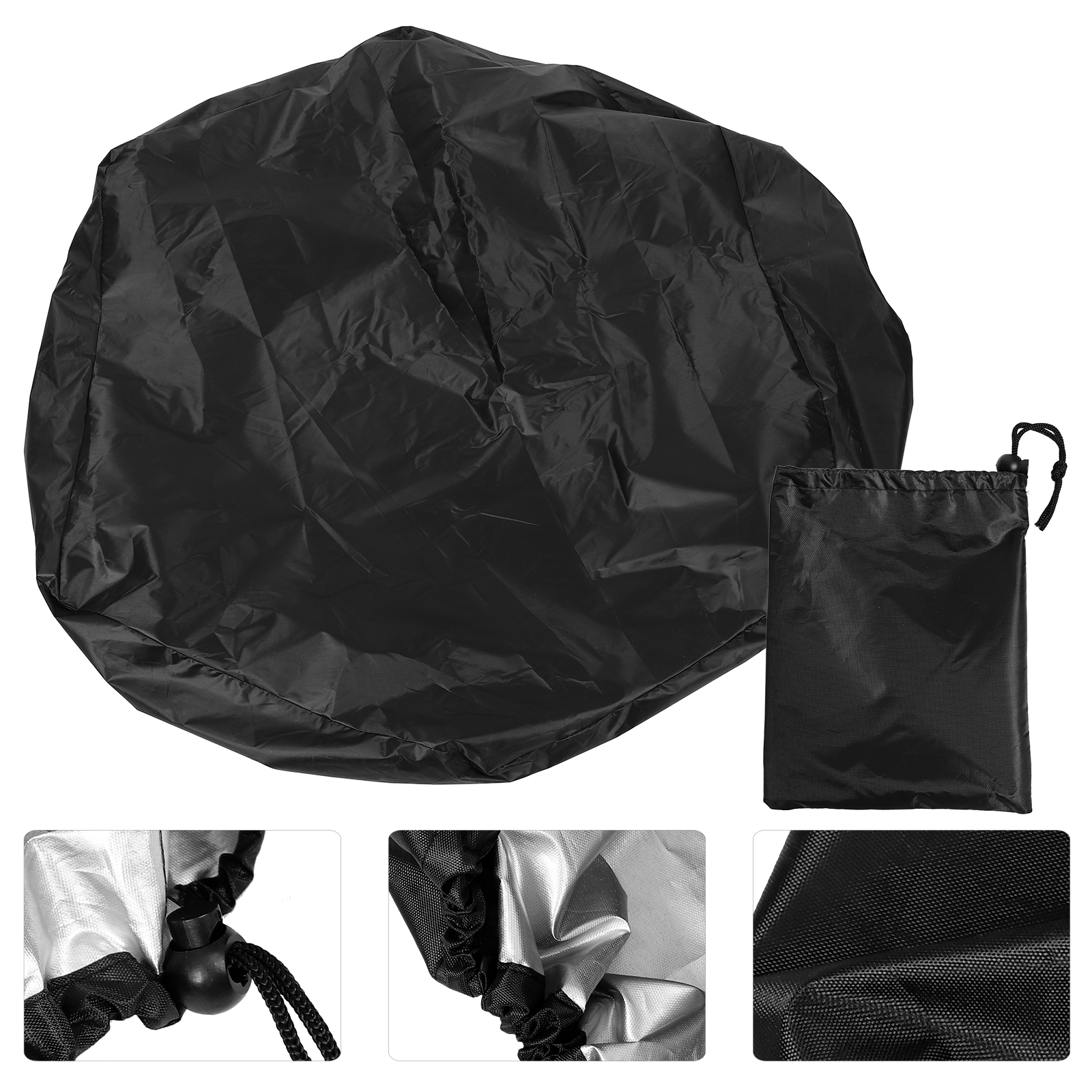 Pawsdot Sand Box Cover Cover Polyester Green Garden Sandbox Practical ...