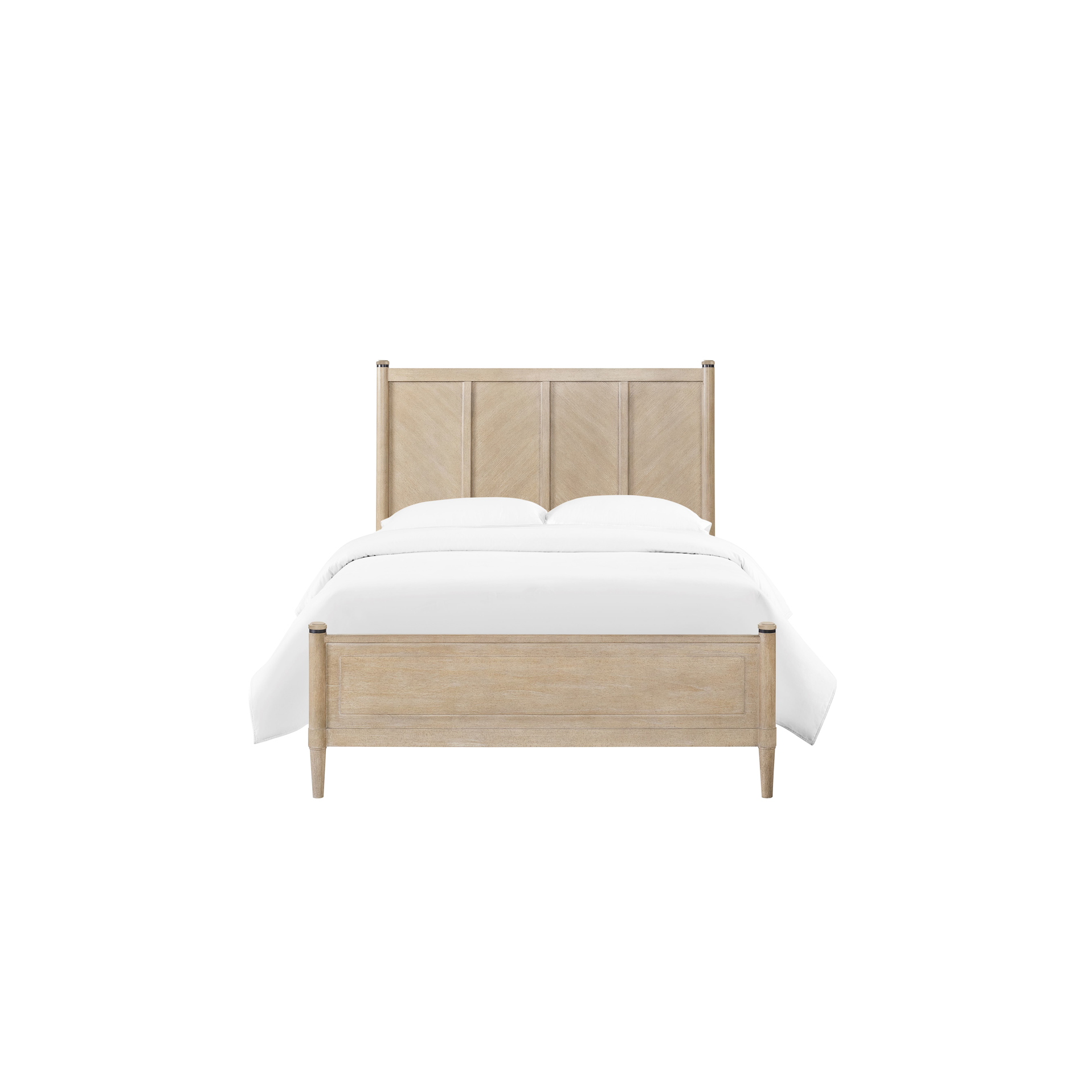 Sand Queen Size Bed - Bedroom Casual Style Option With Warm Sand Finish ...