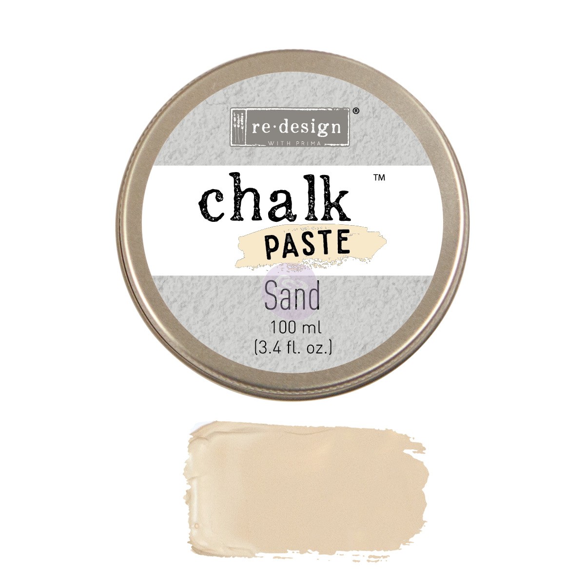 Sand, Re-Design Chalk Paste by Prima Marketing Inc. Fast Dry 3.4 fl. Oz ...
