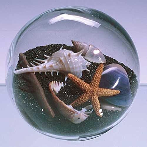 Sand & Shell Sandglobe Paperweight 4-inch Black Sand - Walmart.com