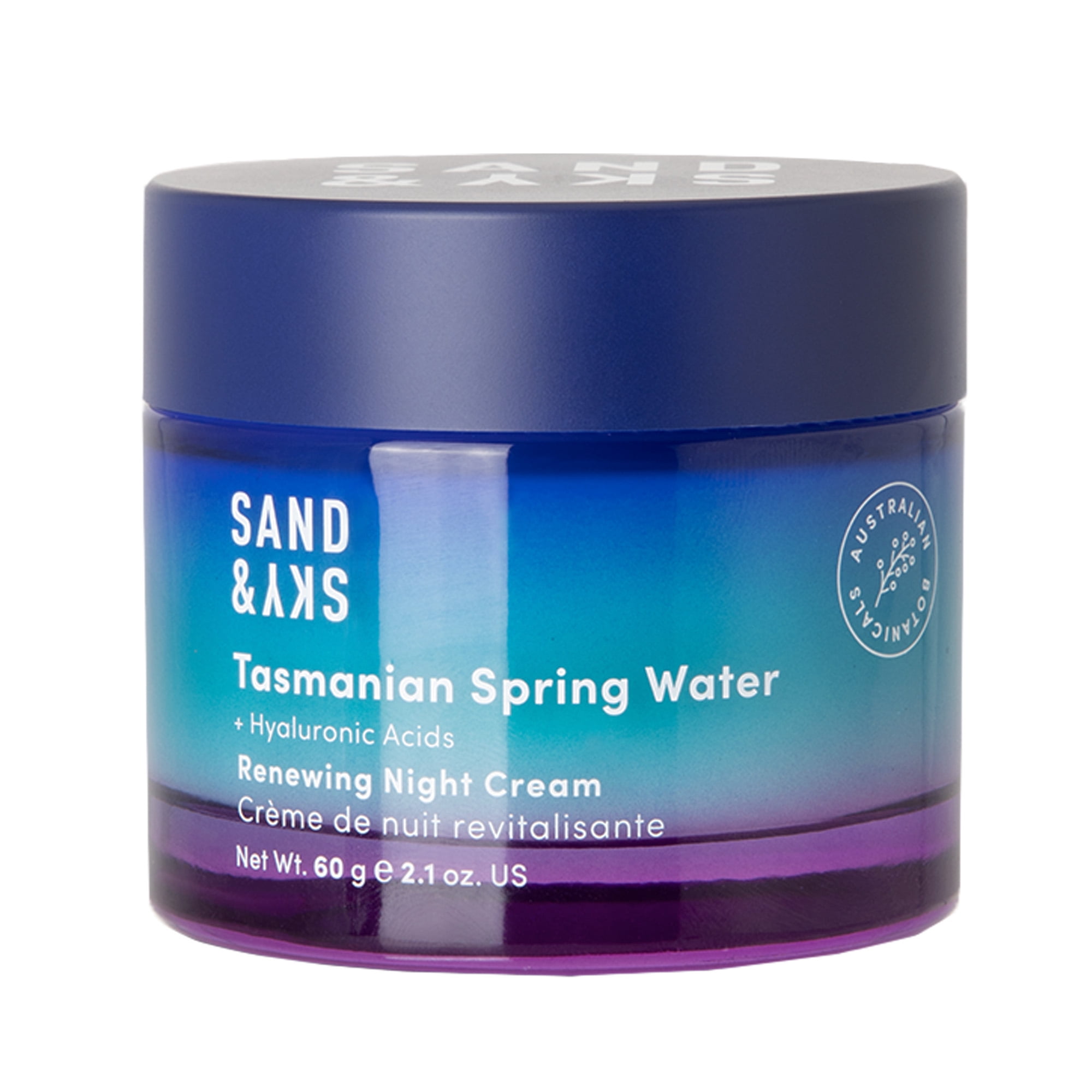 Sand & Sky Tasmanian Spring Water Renewing Night Cream, 2.1 oz ...
