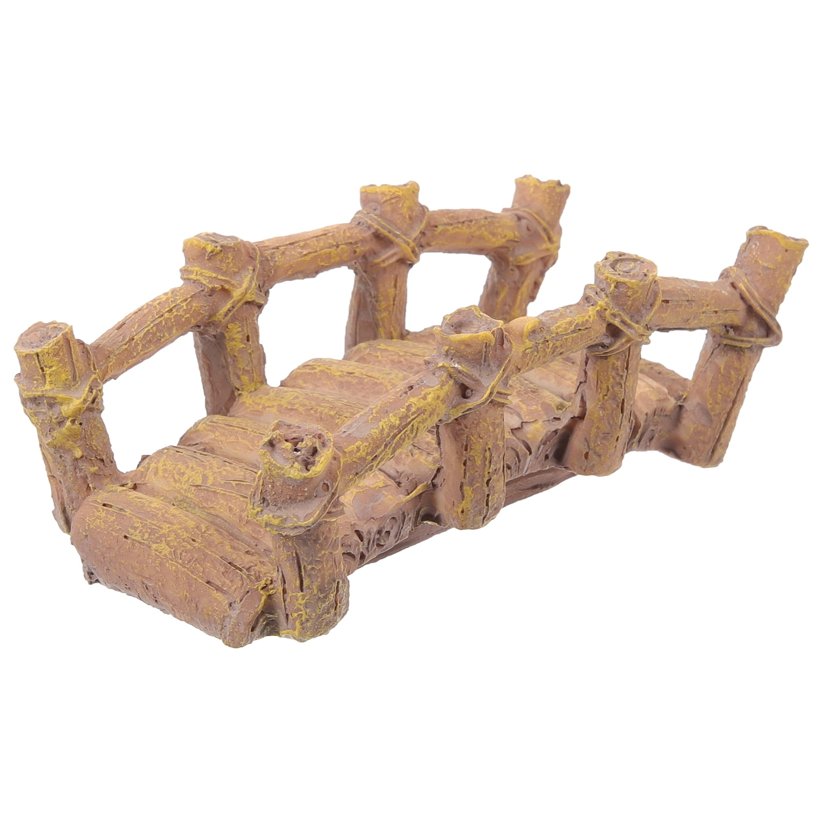 MOKKHNB Resin Bridge Model Light Brown for Indoor Decoration 1Pcs 3.5x2 ...