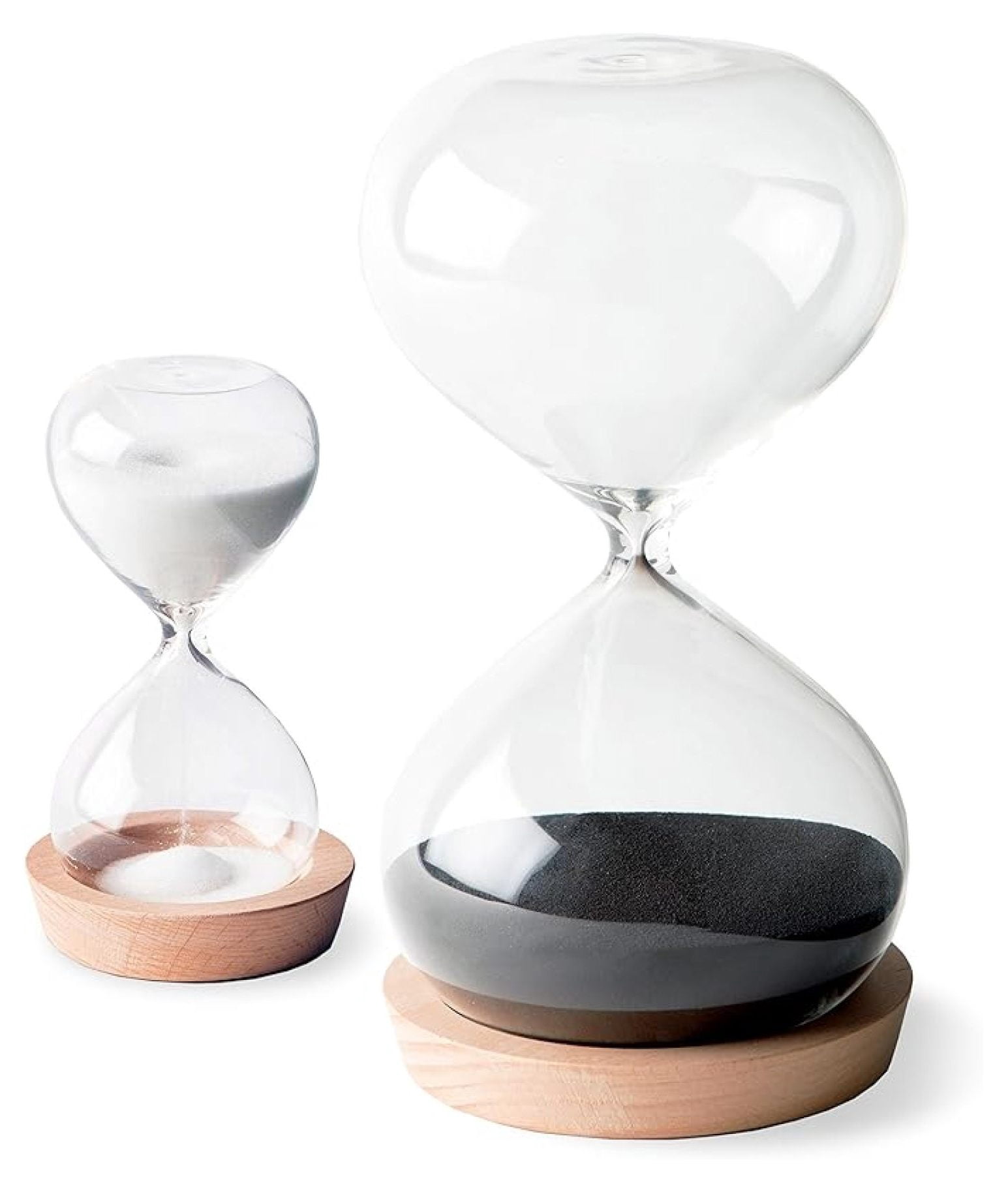 Sand Timer - 30 Minute & 5 Minute Timer Set - Improve Productivity ...
