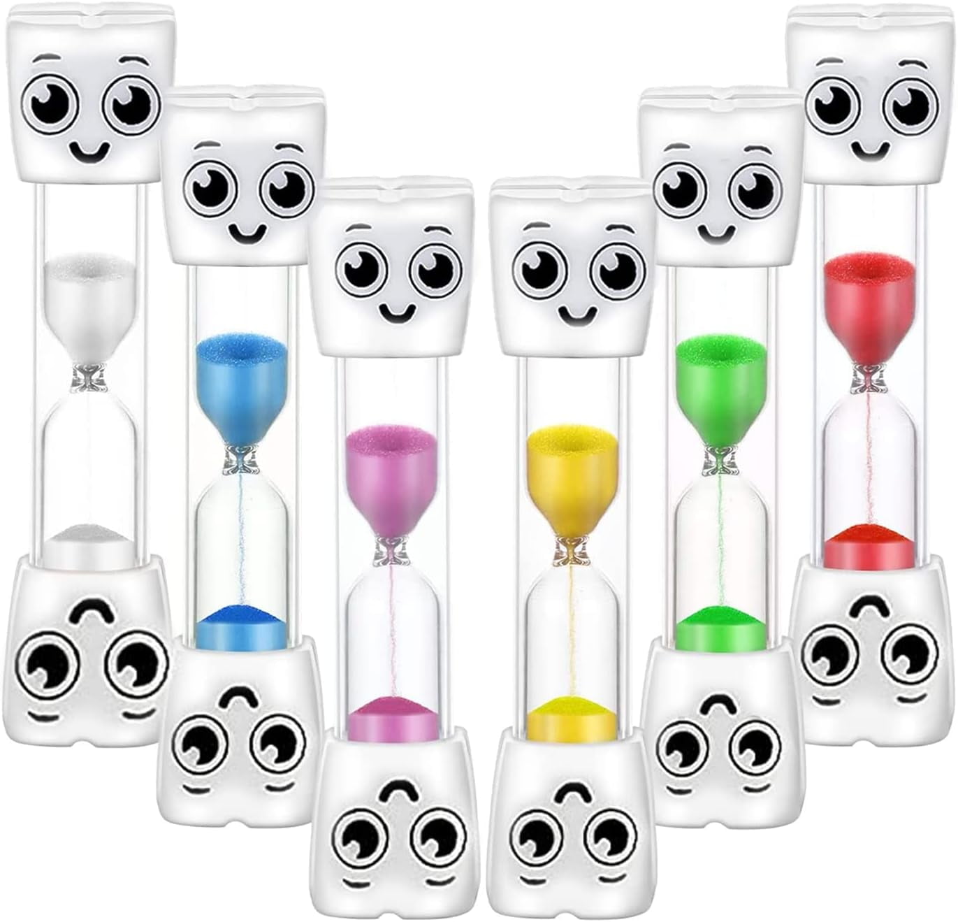 Sand Timer, Hourglass Sand Timers Colorful 30sec / 1min / 2mins / 3mins ...