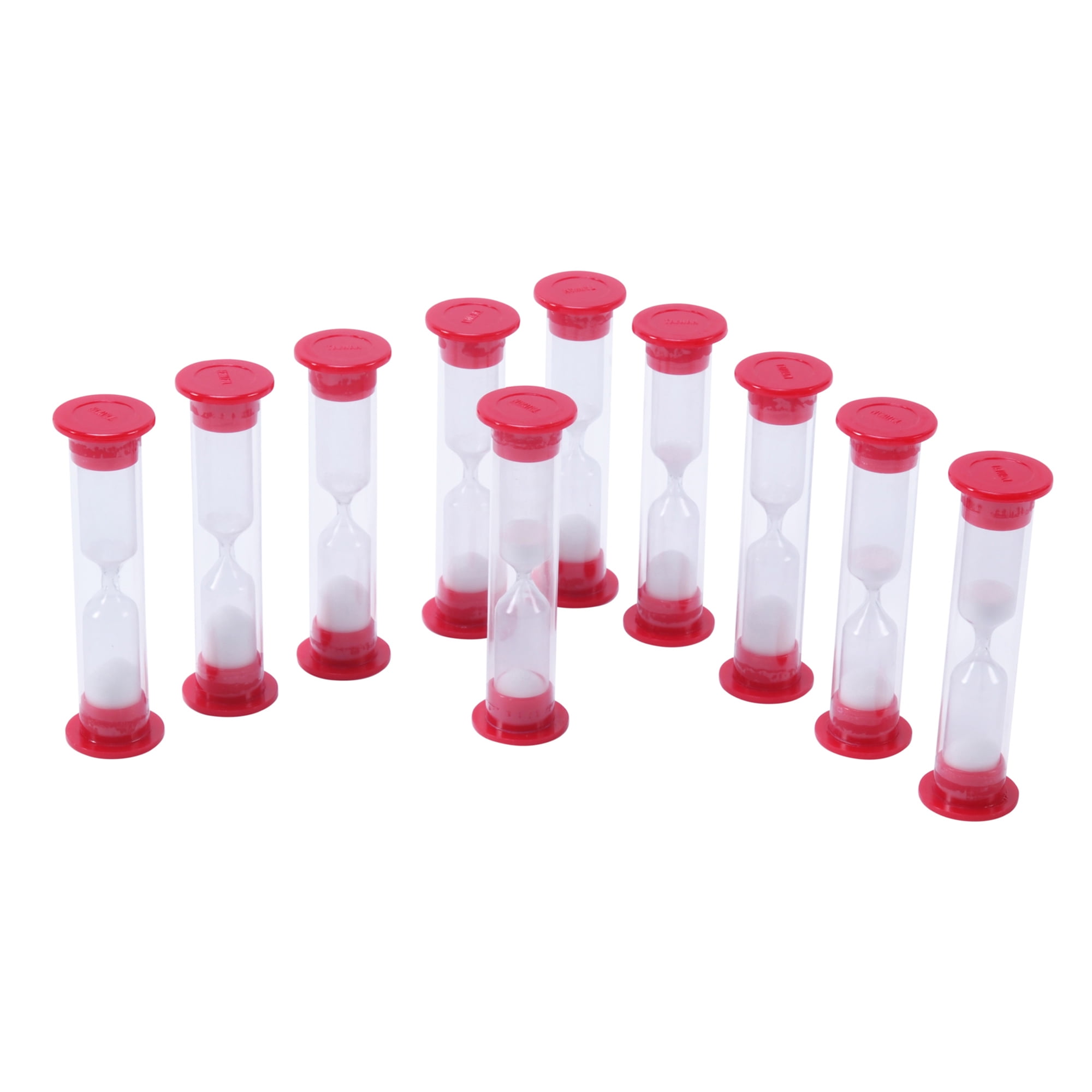 Learning Advantage Sand Timers - 1 Minute - Set of 10 - Walmart.com