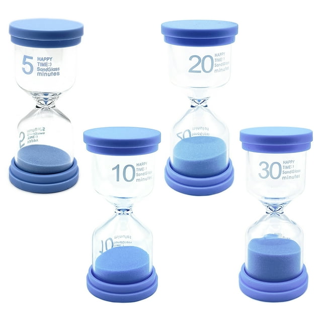 Sand Timers, Hourglass Timer 5/10/20/30 Minutes Sandglass Timer for ...