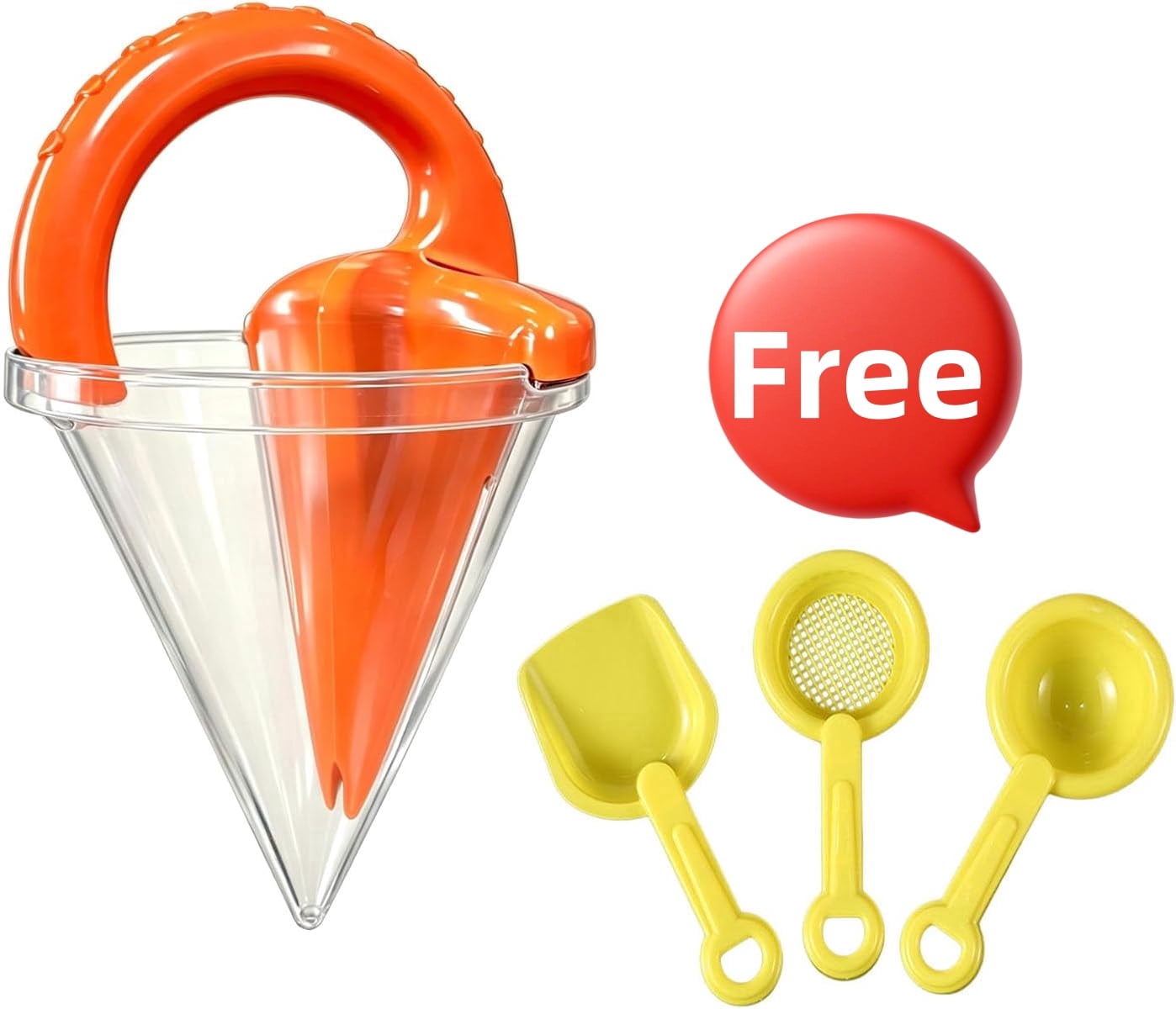 Sand and Water Mixing Funnel, ABS Sand Funnel Tool for Beach and Garden ...