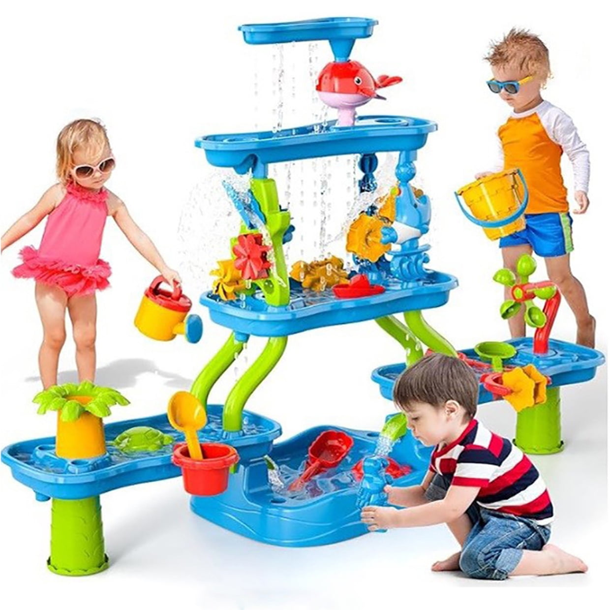 Sand Water Table for Toddlers, Children's Activity Sensory Play Table ...