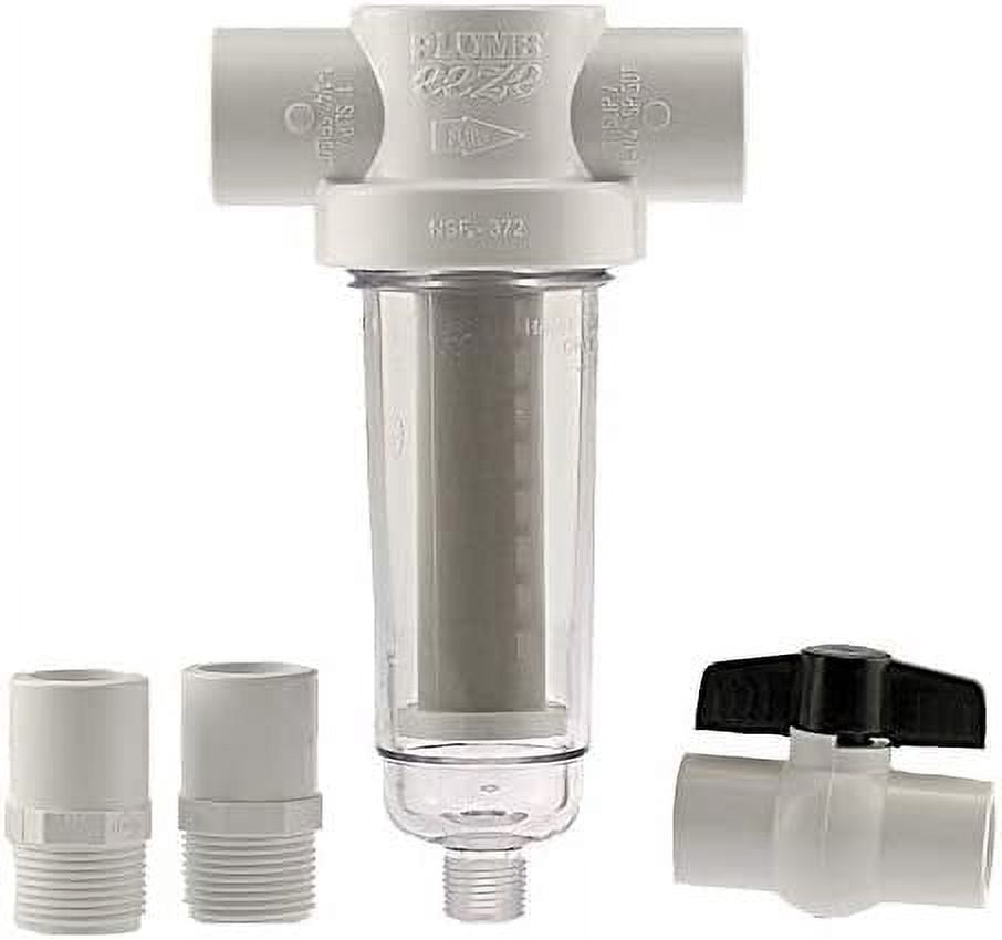 Sand and Dirt Filter with 1" Male Pipe Thread Adapters - Walmart.com