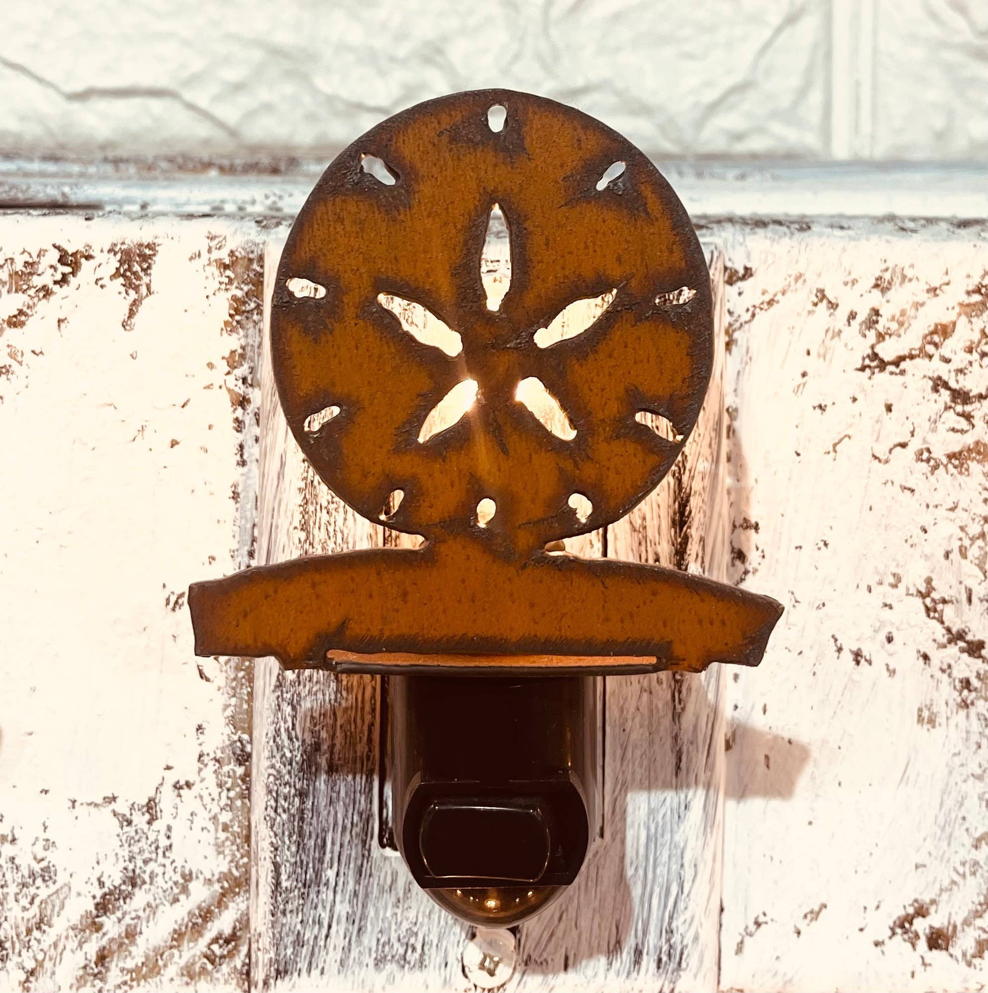 Sand dollar Image nautical Night Light - Walmart.com