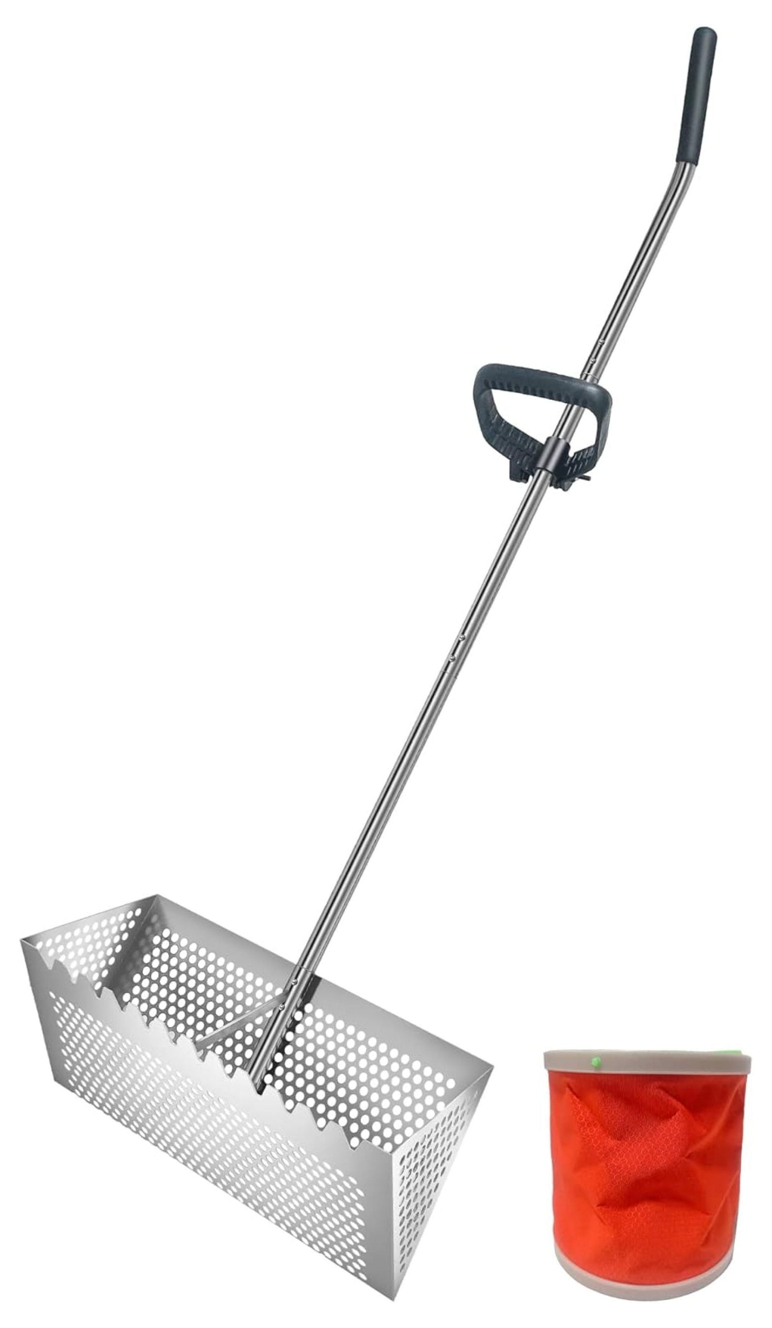 Sand flea rake for Beach 304 Stainless Steel Sand rake , Detachable 47 ...