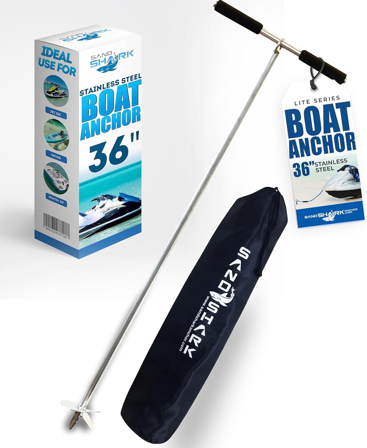 Lite 36 Anchor – Reliable, Portable Anchor for Boats and Pontoons ...