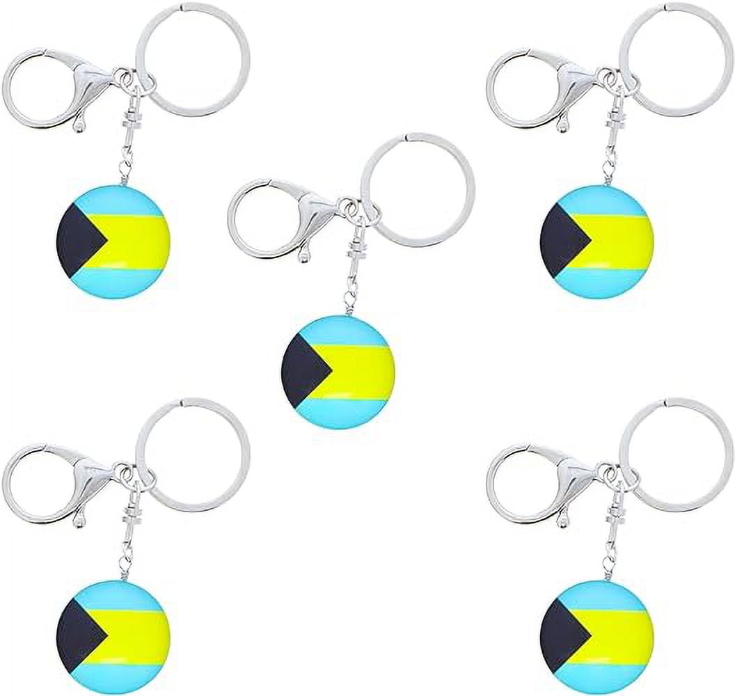 SandT Collection Bahamas Round Souvenir Metal Keychain - Walmart.com