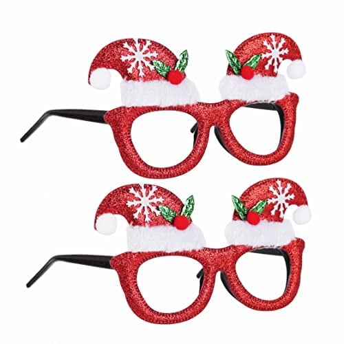 SandT Collection Christmas Eyeglasses - Set of Glasses without Lenses ...