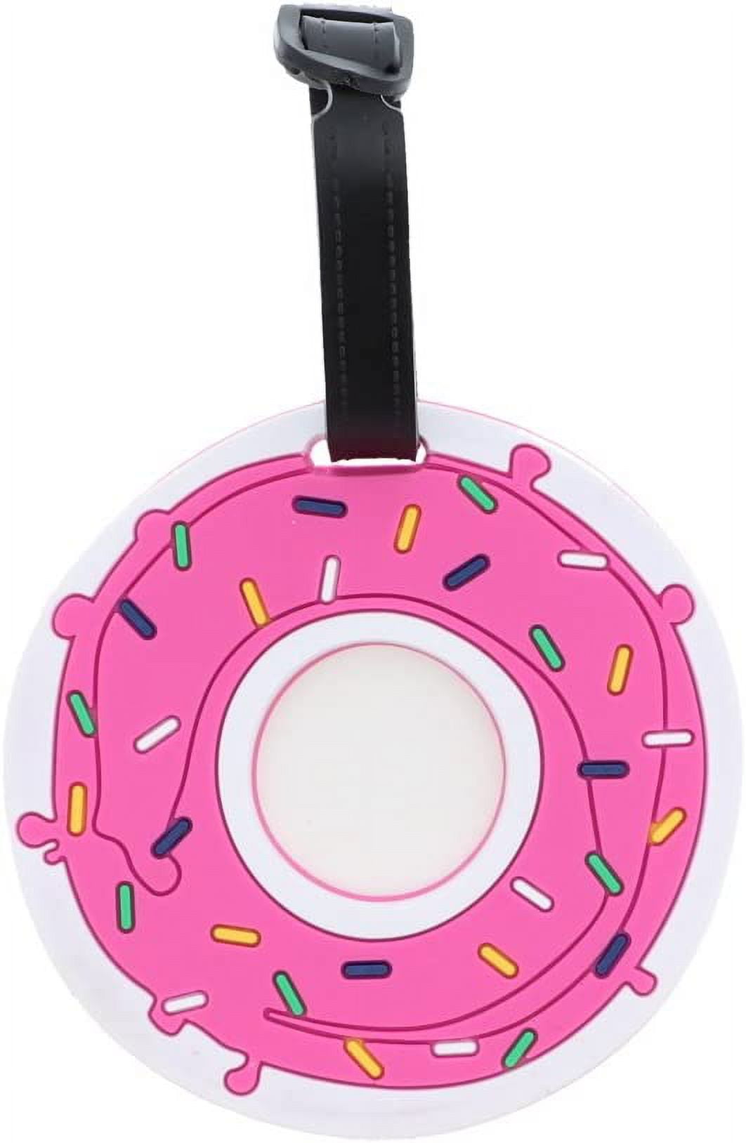 SandT Collection Fun Food Luggage Tag for Travel Suitcase ID Holder ...