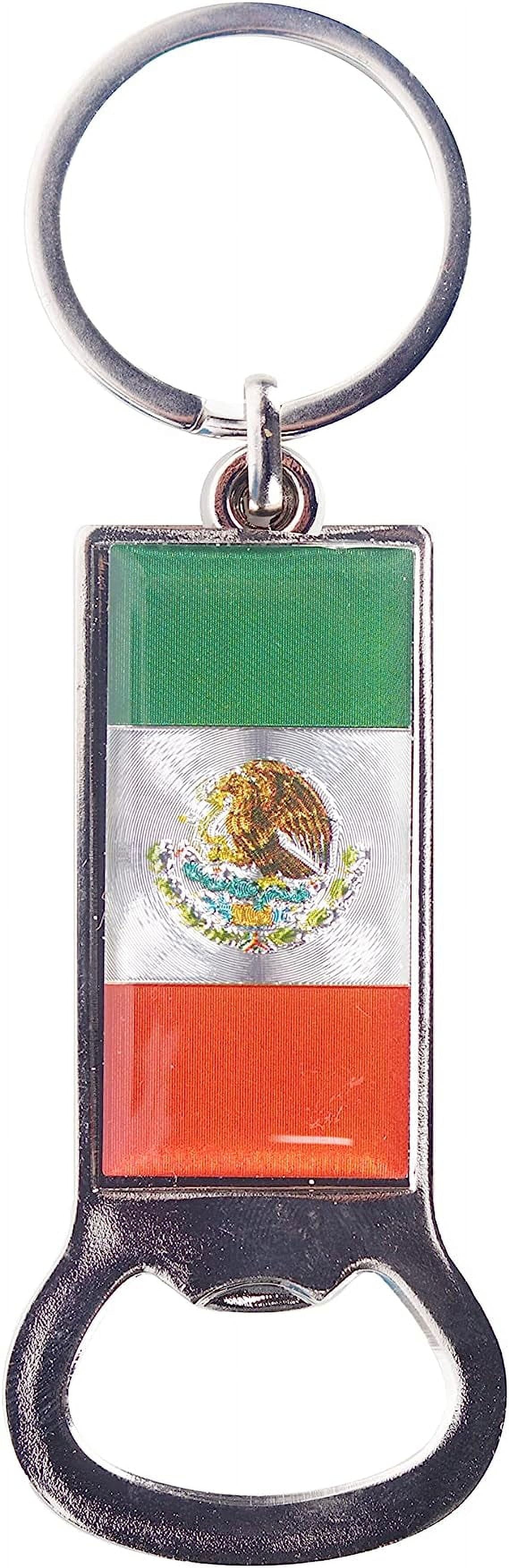 SandT Collection Mexico Flag Souvenir Durable Metal Beer Bottle Opener ...