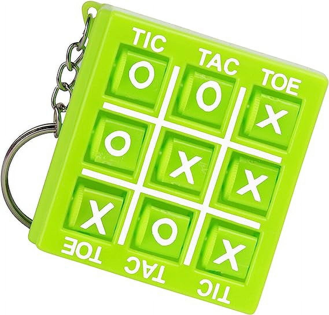 SandT Collection Tic Tac Toe Metal Keychain Keyring Holder Backpack ...