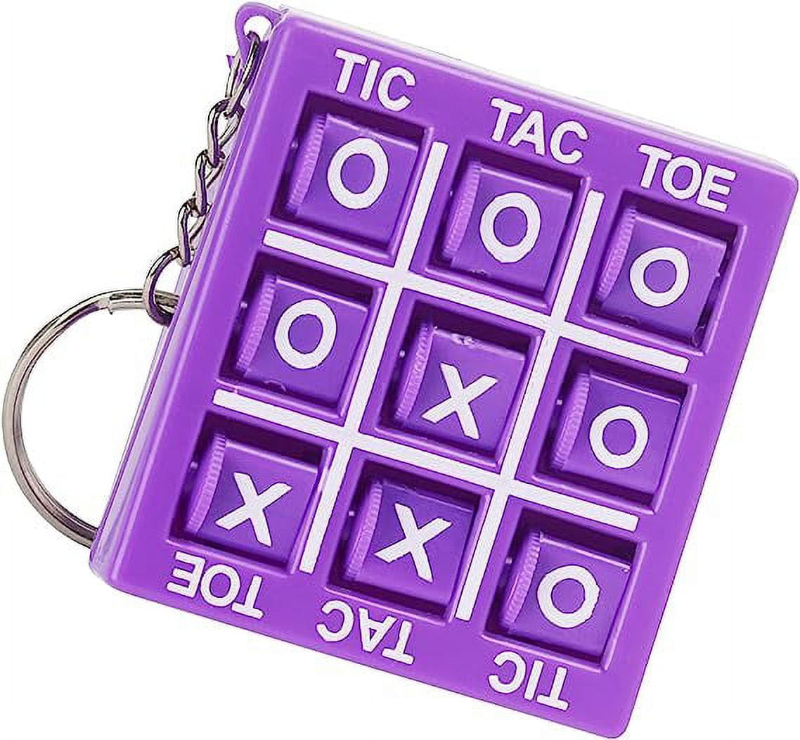 SandT Collection Tic Tac Toe Metal Keychain Keyring Holder Backpack ...