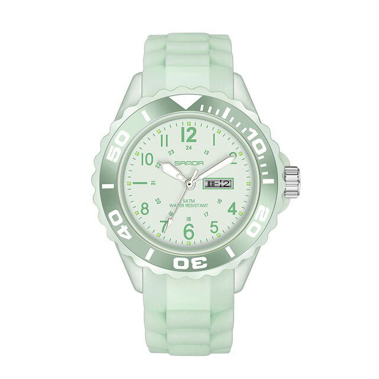 Sanda Fashion Watch Women Casual Silicone Waterproof Quartz Women ...