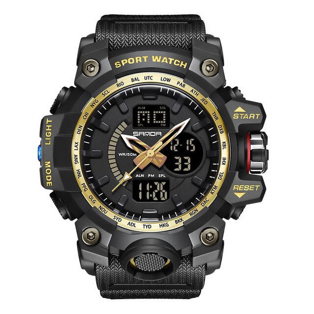 Sanda Luxury Brand 2022 New Men's Watches 50m Waterproof Sports ...