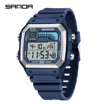 Sanda Men's Watches Sports Outdoor Waterproof Military Wrist Watch Date ...
