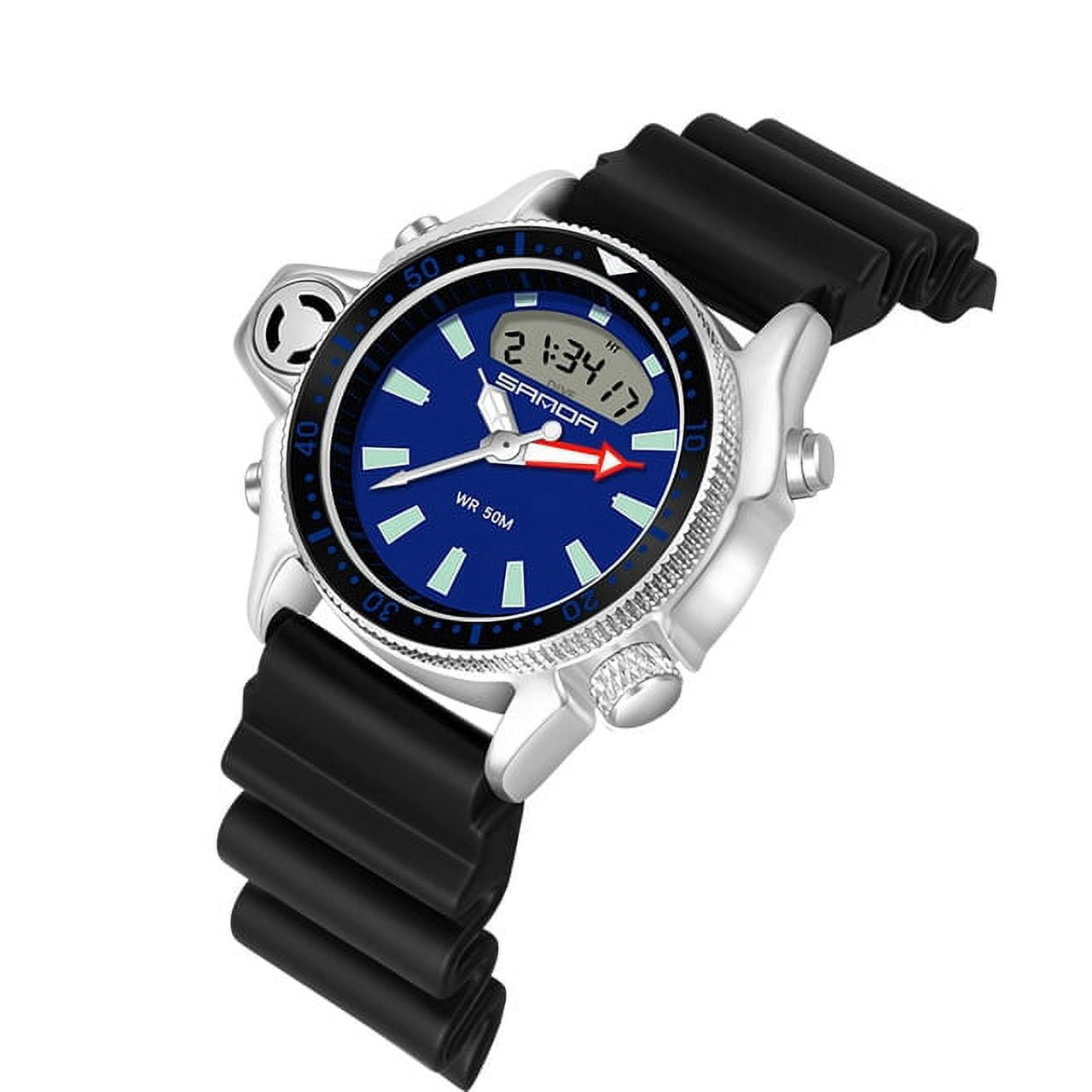 Sanda New Fashion Sport Men's Watch Casual Style Watches Men Military ...