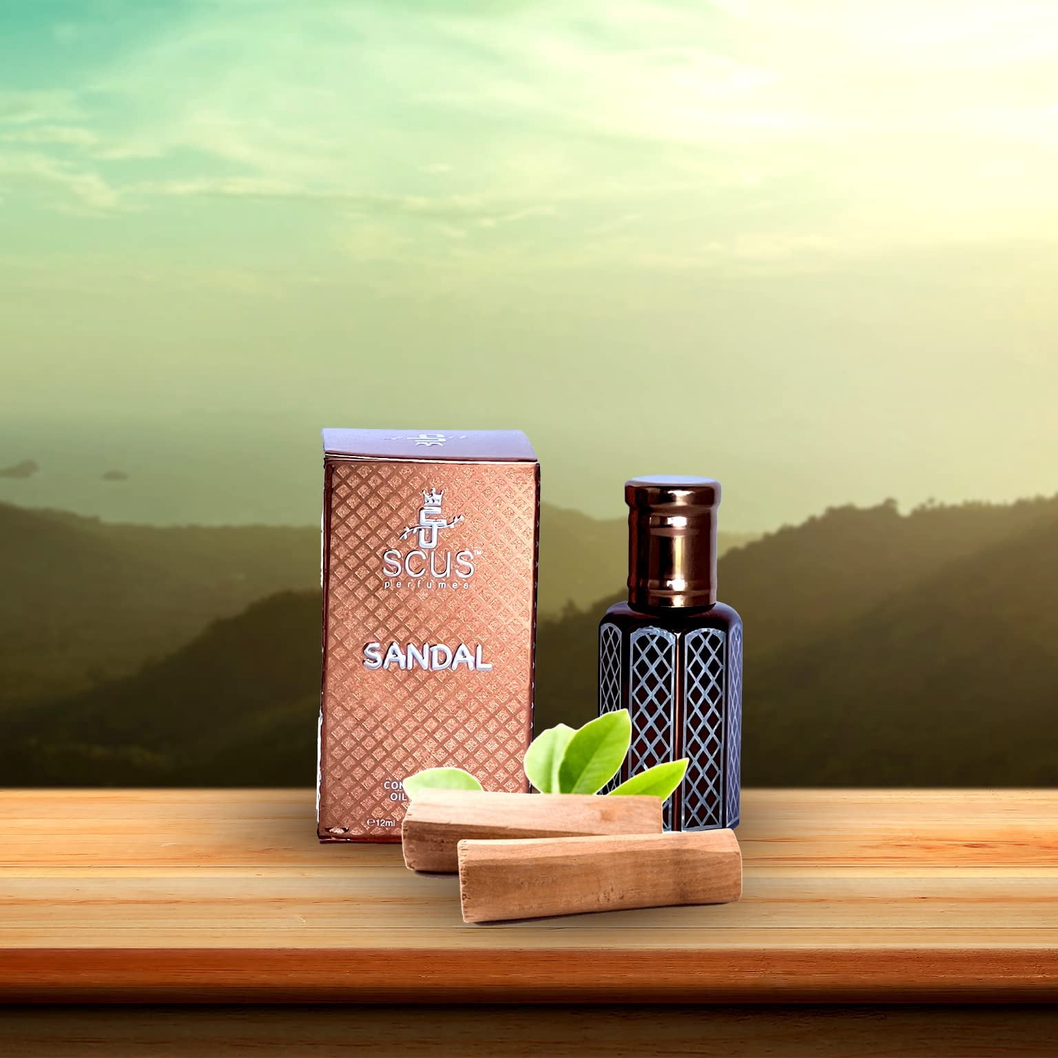 Sandal 12 ML Concentrated Fragrance (0.41 fl. oz.) - by SCUS Perfumes ...