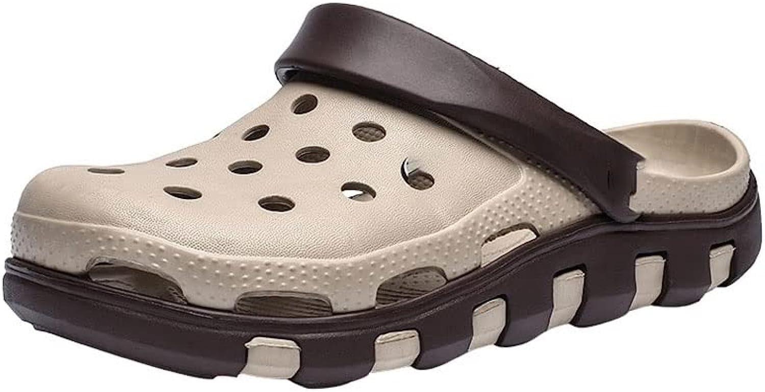 Sandal Men's Sandals Hole Shoes Rubber Clogs Women's EVA Unisex Garden ...