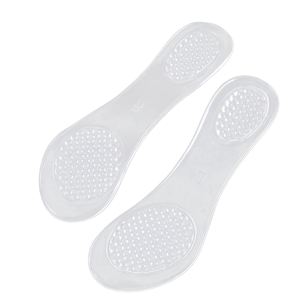 REOFLYUP Clear Insoles For Sandals High Heel Soft Insole 1 Pair 8.1x2 ...