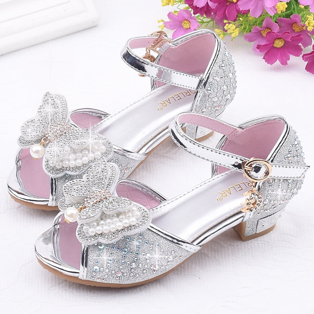 Sandals on Clearance Princess Shoes Toddler Girls Dress Shoes Princess ...