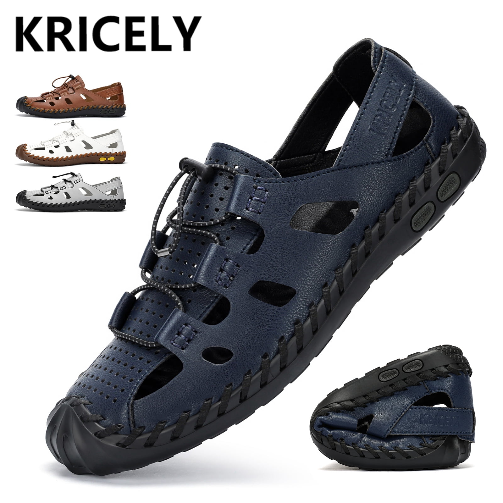 Sandals Man Slippers For Men Flip Flops Men's Closed Toe Summer Shoes ...