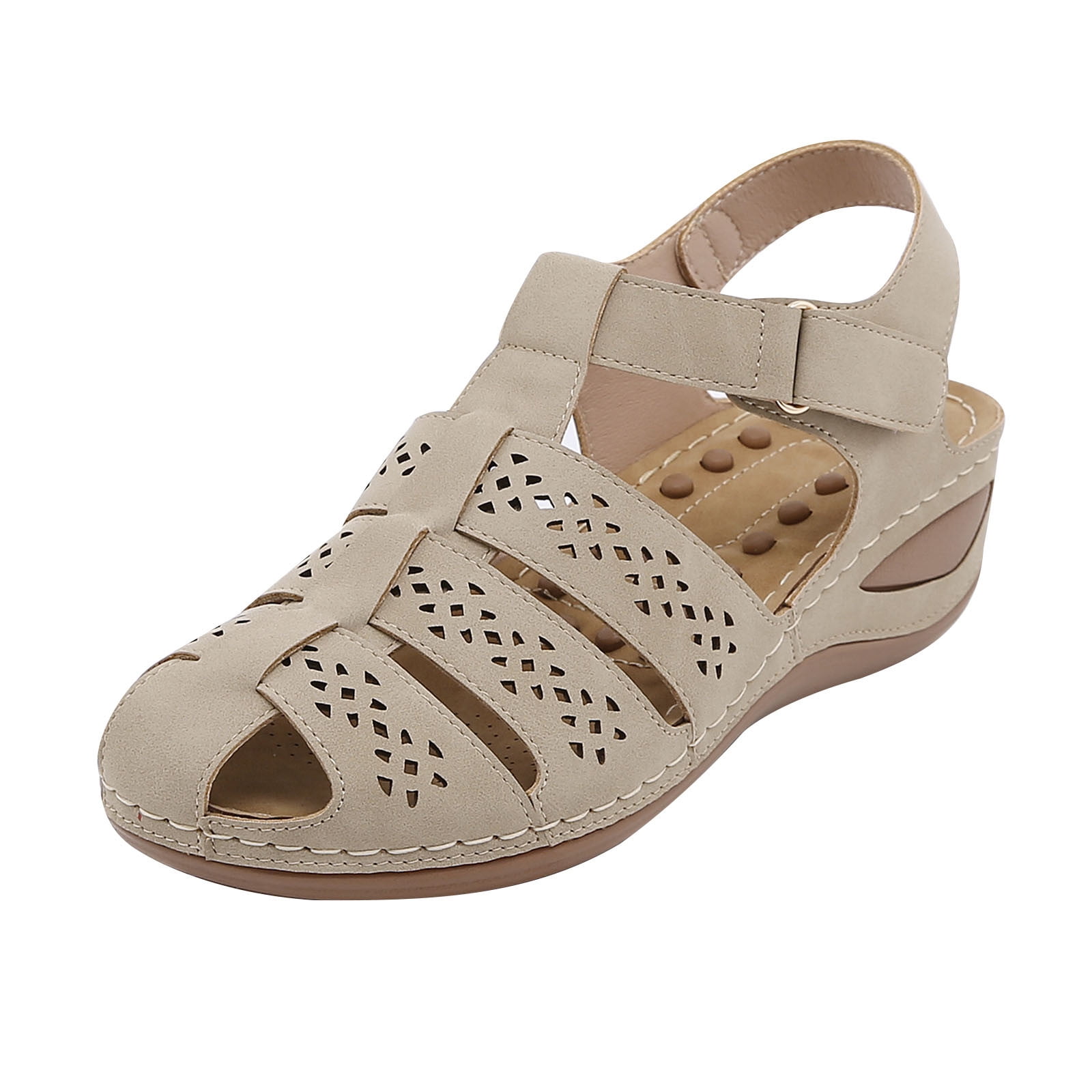 Sandals For Women 2024 Deals Nilvkv Women Sandals With Arch Support Summer Casual Comfortable