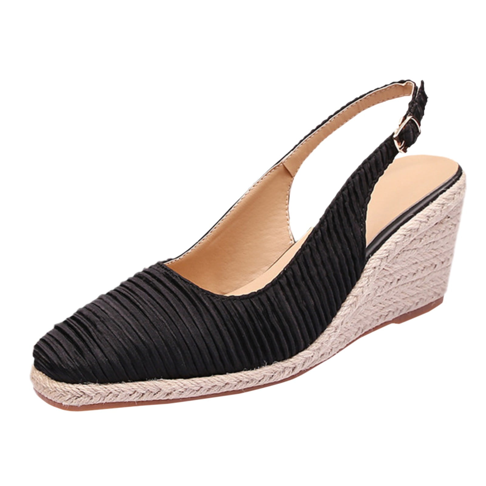 Sandals Women Summer New Cap Toe Wedge Sandals Women Elegant ...