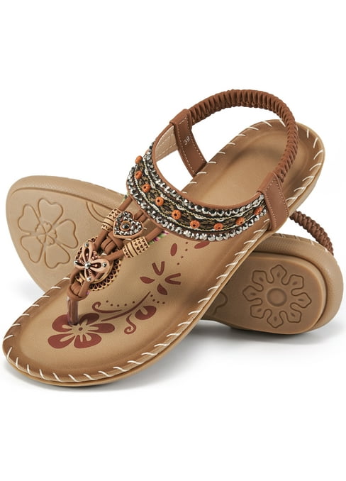 Green Women Flip Flops Women's Ladies Fashion Casual Sandals Wedges ...