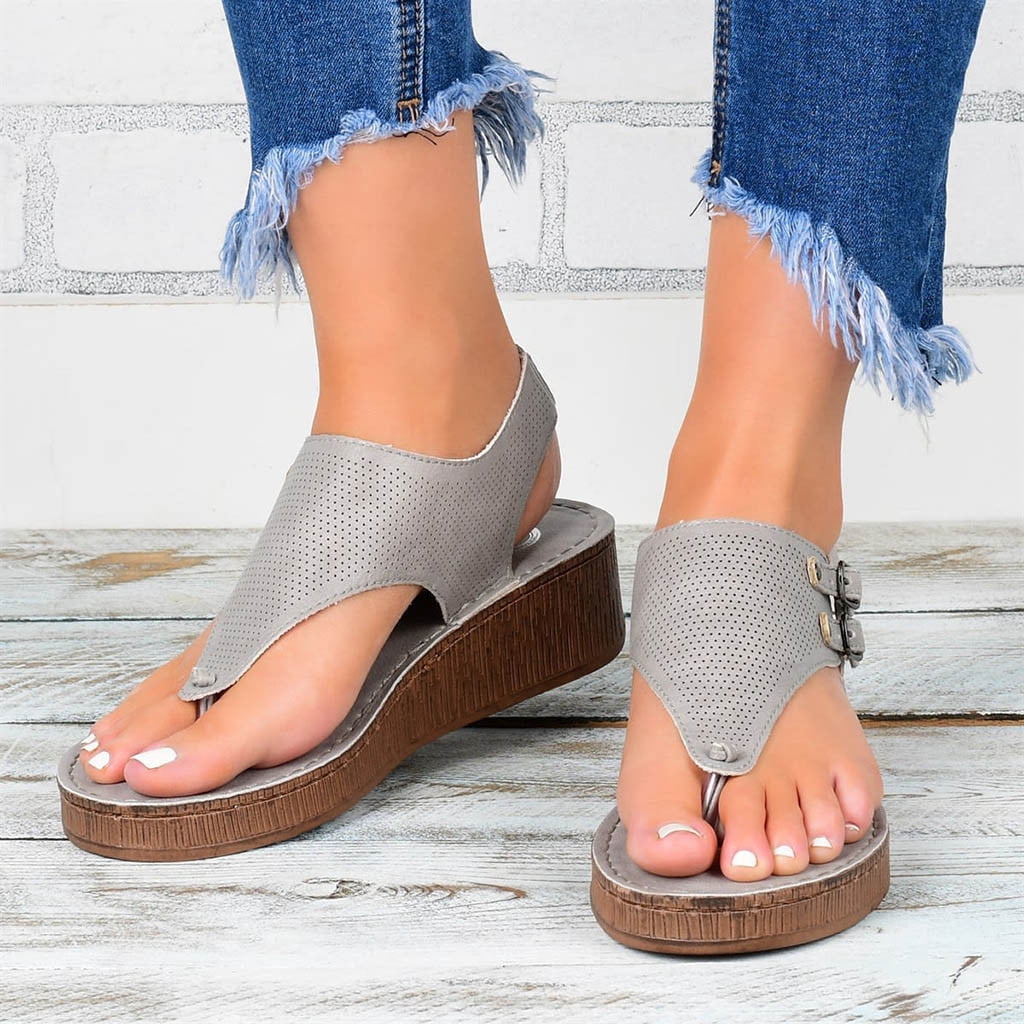 Sandals Women Women'S Ladies Fashion Casual Hollow Out Flip Flop ...