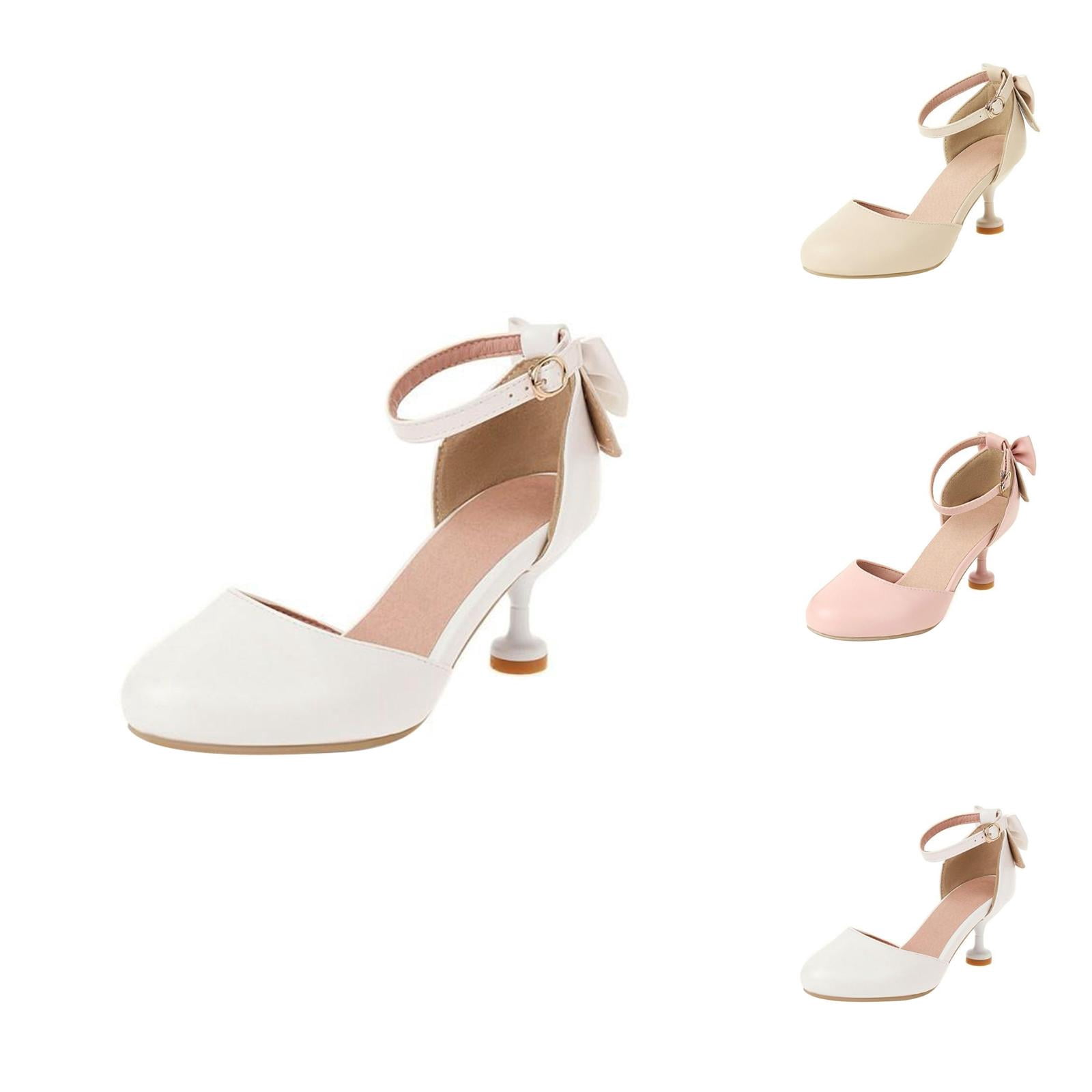 Sandals for Girls and Summer Shoes for Big Kids, Dress Pumps High Heels ...