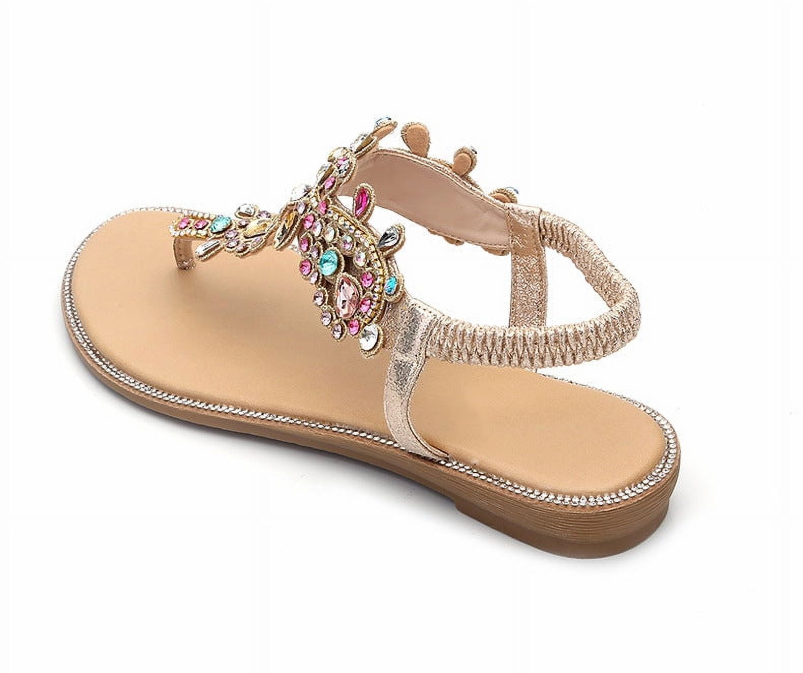 Sandals with colorful diamonds and sandals - Walmart.com