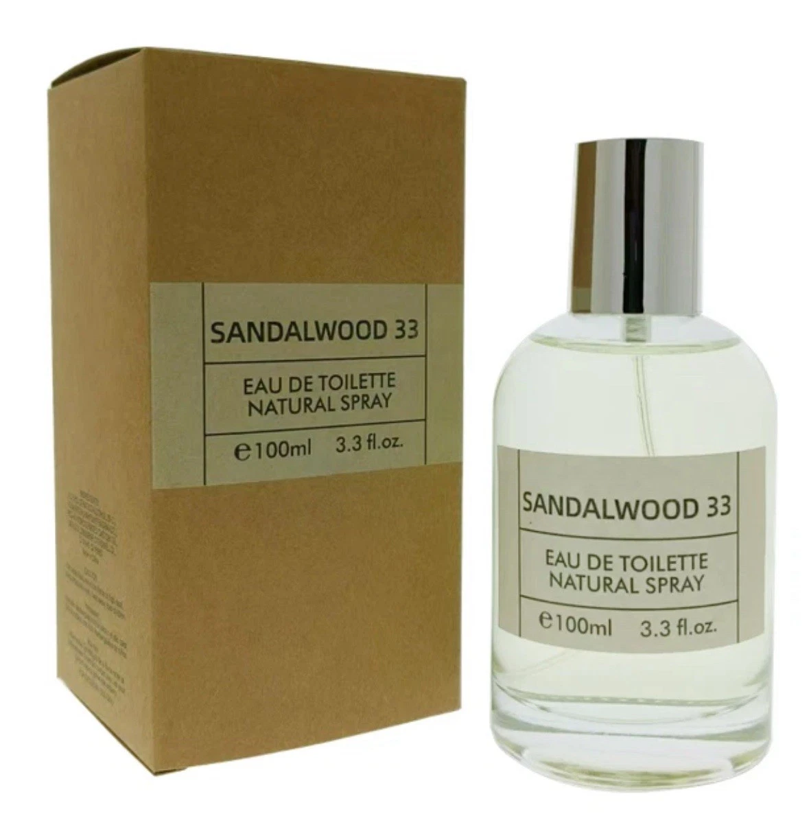 Sandalwood 33 3.3 oz Eau de Toilette Spray Perfume for Unisex ...