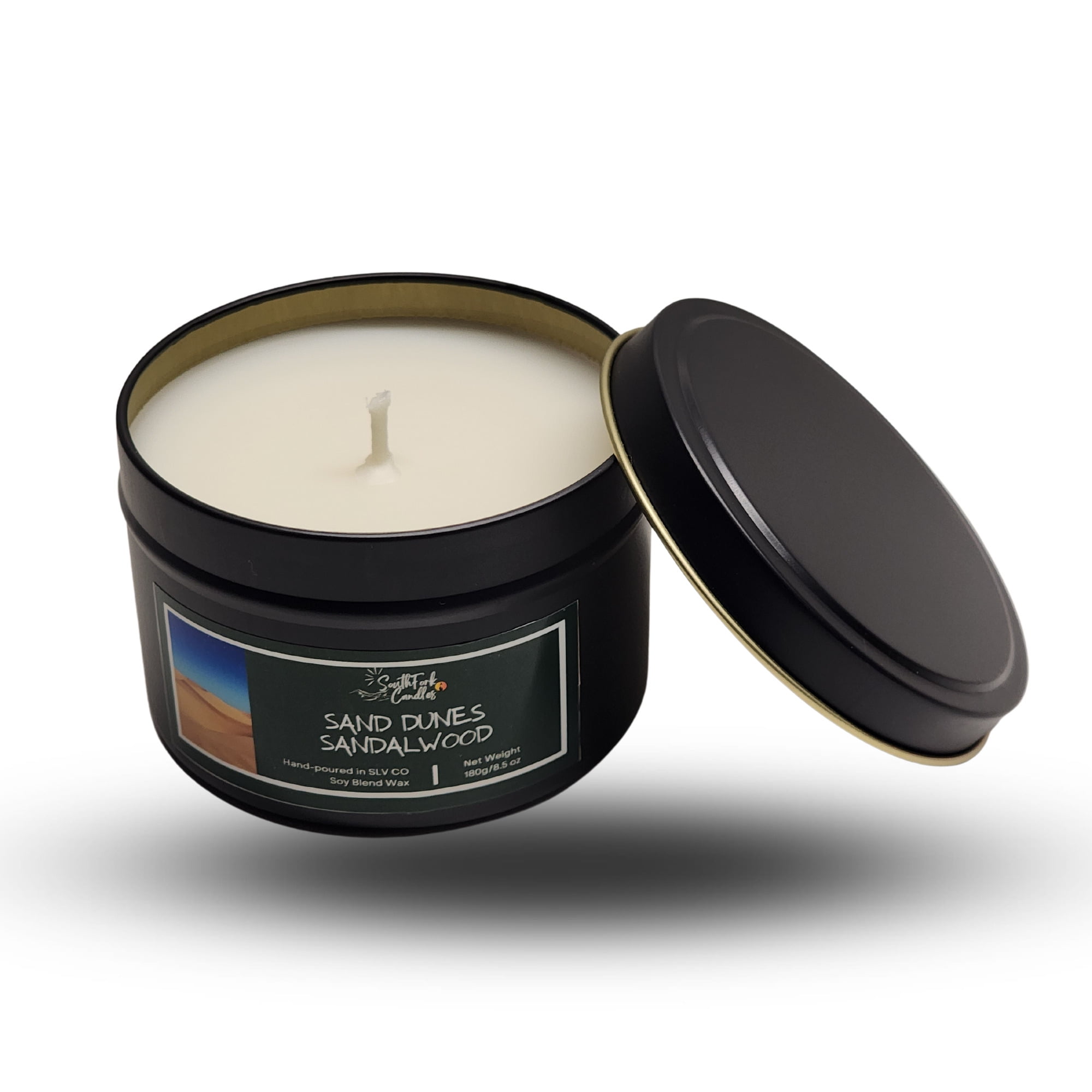 Sandalwood & Amber - Sand Dunes Sandalwood Candle - Walmart.com