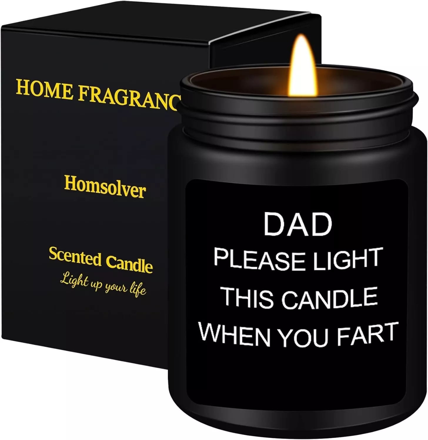 Sandalwood Candle | Dad Gifts from Daughter/Son for Birthday, Father’s ...