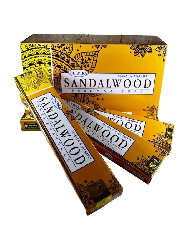Sandalwood Deepika Incense Sticks for House Warming Pooja Temple Stick ...