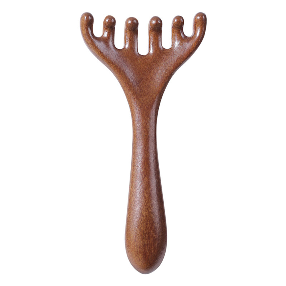 Sandalwood Hair Combs for Scalp & Body Massage – Natural Wooden Massage ...