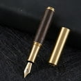 Sandalwood Mini Pocket Wood Fountain Pen Exquisite Smooth Writing ...