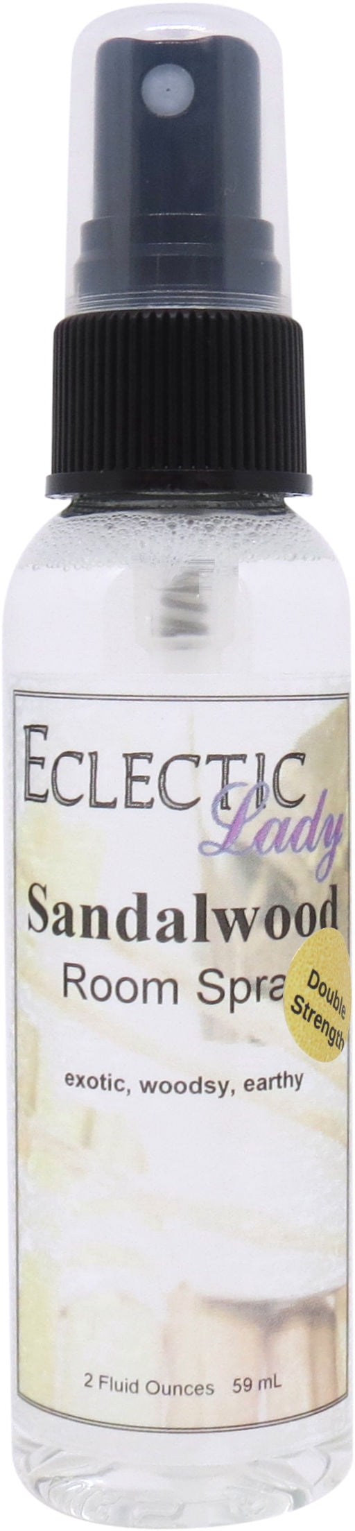 Sandalwood Room Spray by Eclectic Lady (Double Strength), 2 Ounces ...